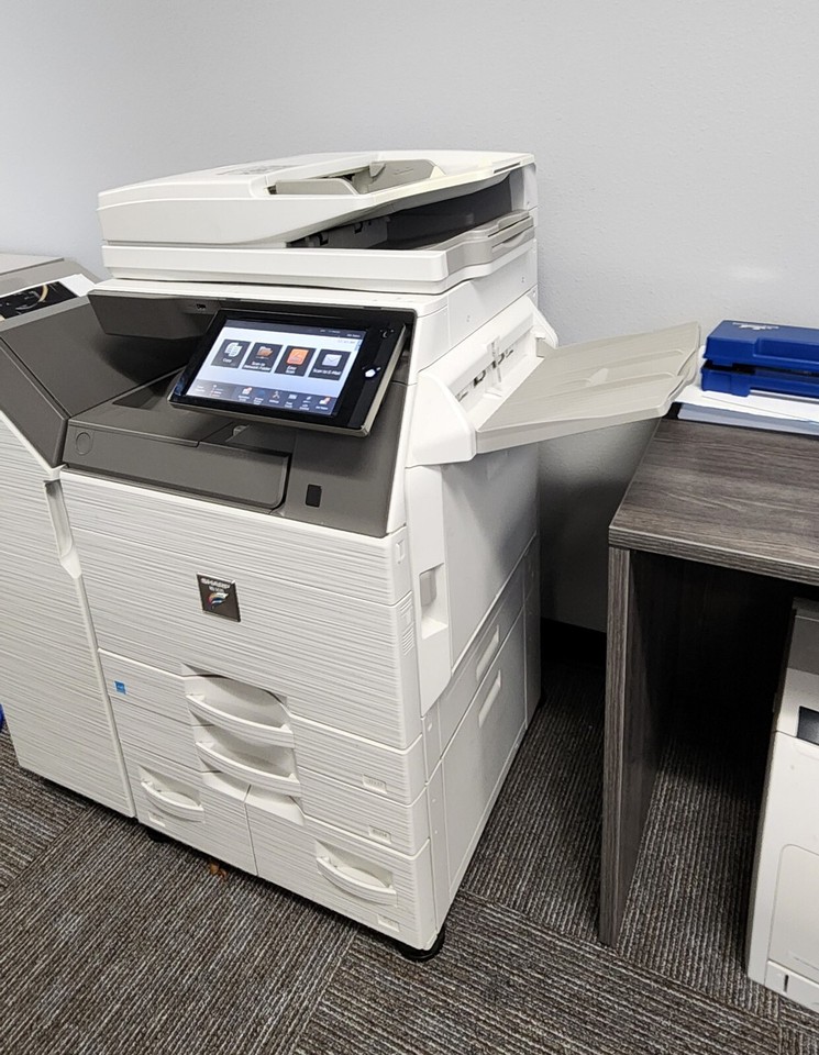 Sharp MX-5070N Color Multi-Function Laser Printer Copier w/ Paper Tray | eBay