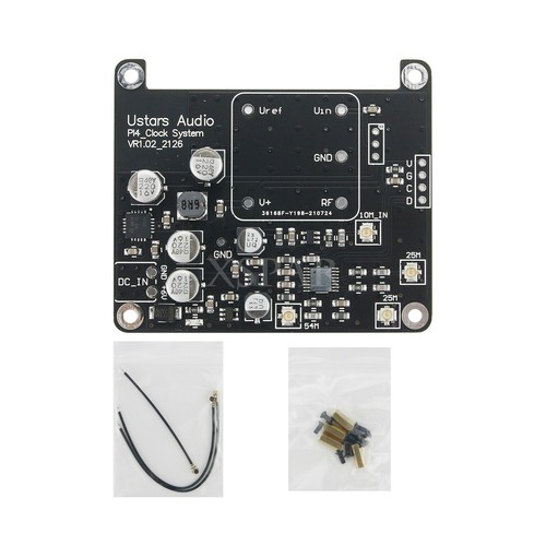Ustars Audio PI4_Clock System Clock Board Without OCXO For Raspberry Pi ...