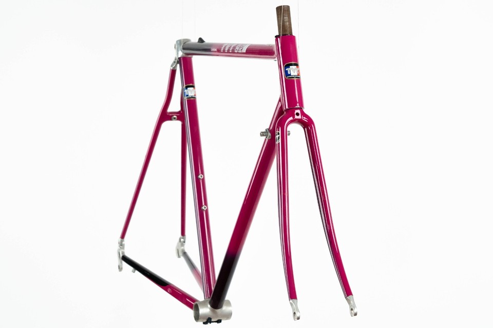 NOS TVT92 CARBONE DOUILLE FRAMESET FRAME CARBON SET VINTAGE TVT 92 NEW ...