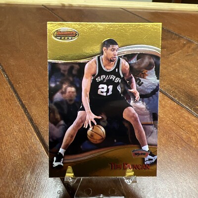 1998-99 Bowmans Best Basketball Tim Duncan Card #50 | eBay
