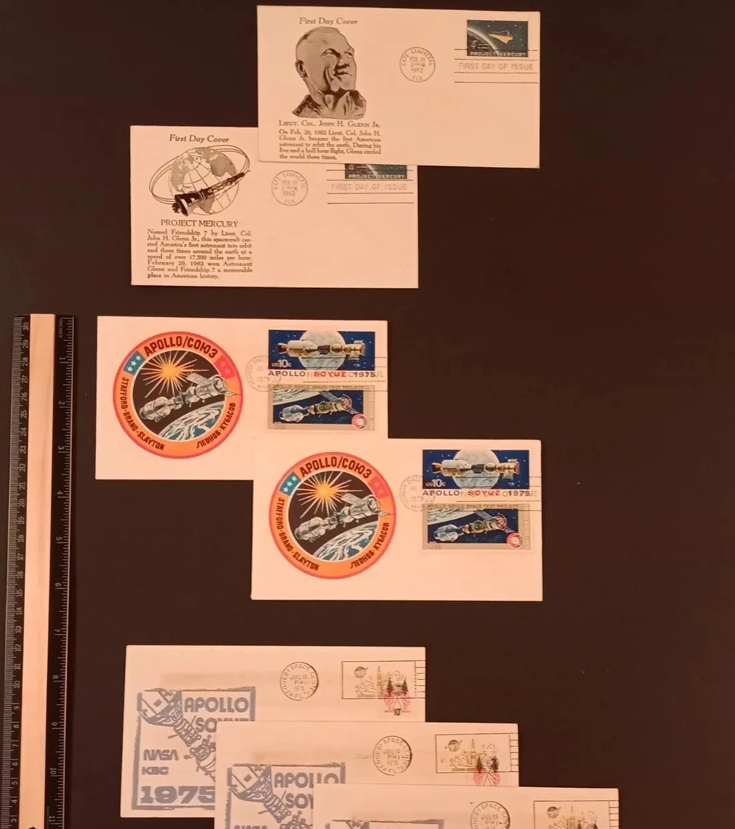 Nasa Mercury Program Stamps
