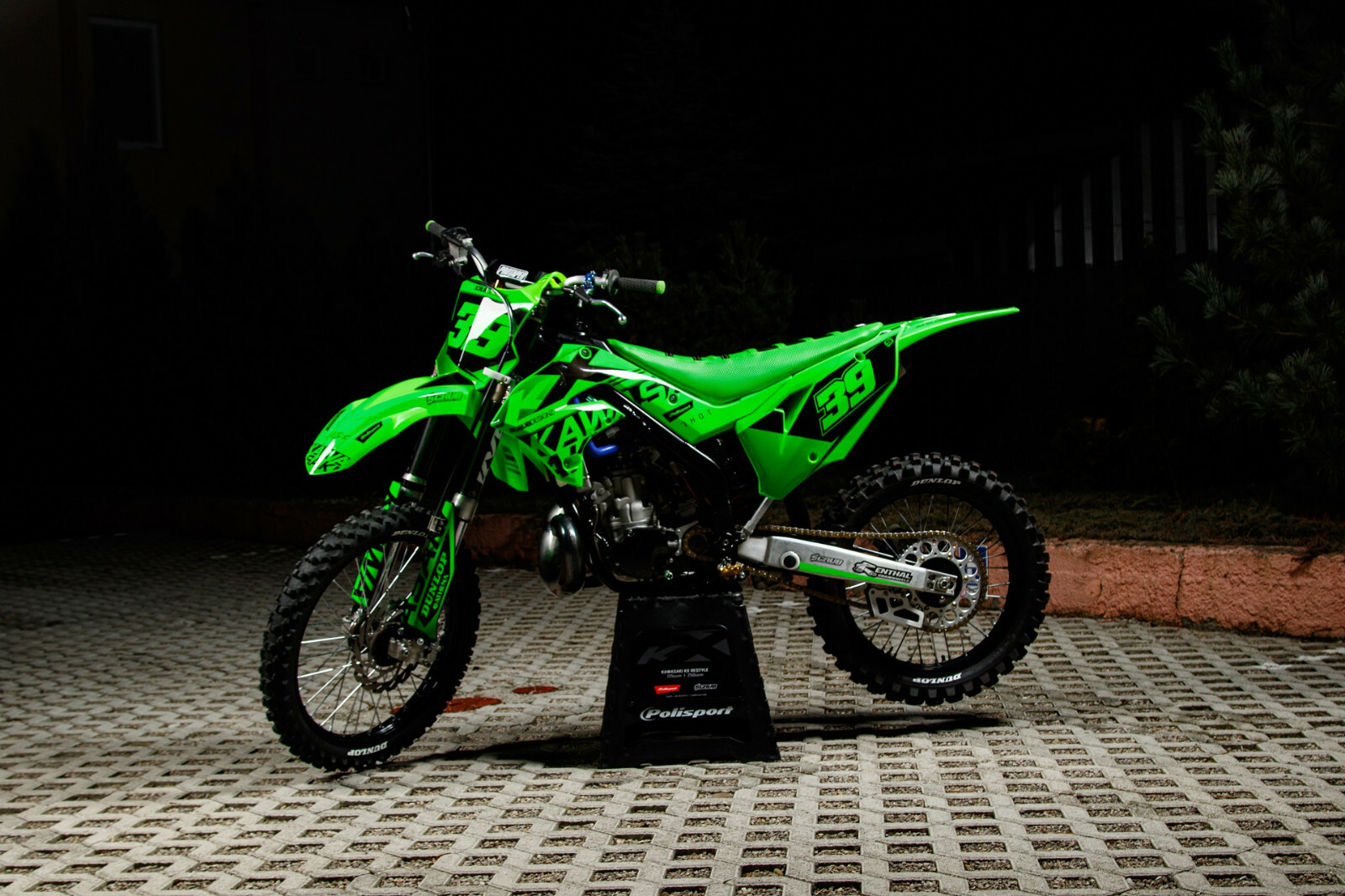Plastics Kawasaki Restyle KX125 KX250 2004 2005 2006 2007 2008 ...
