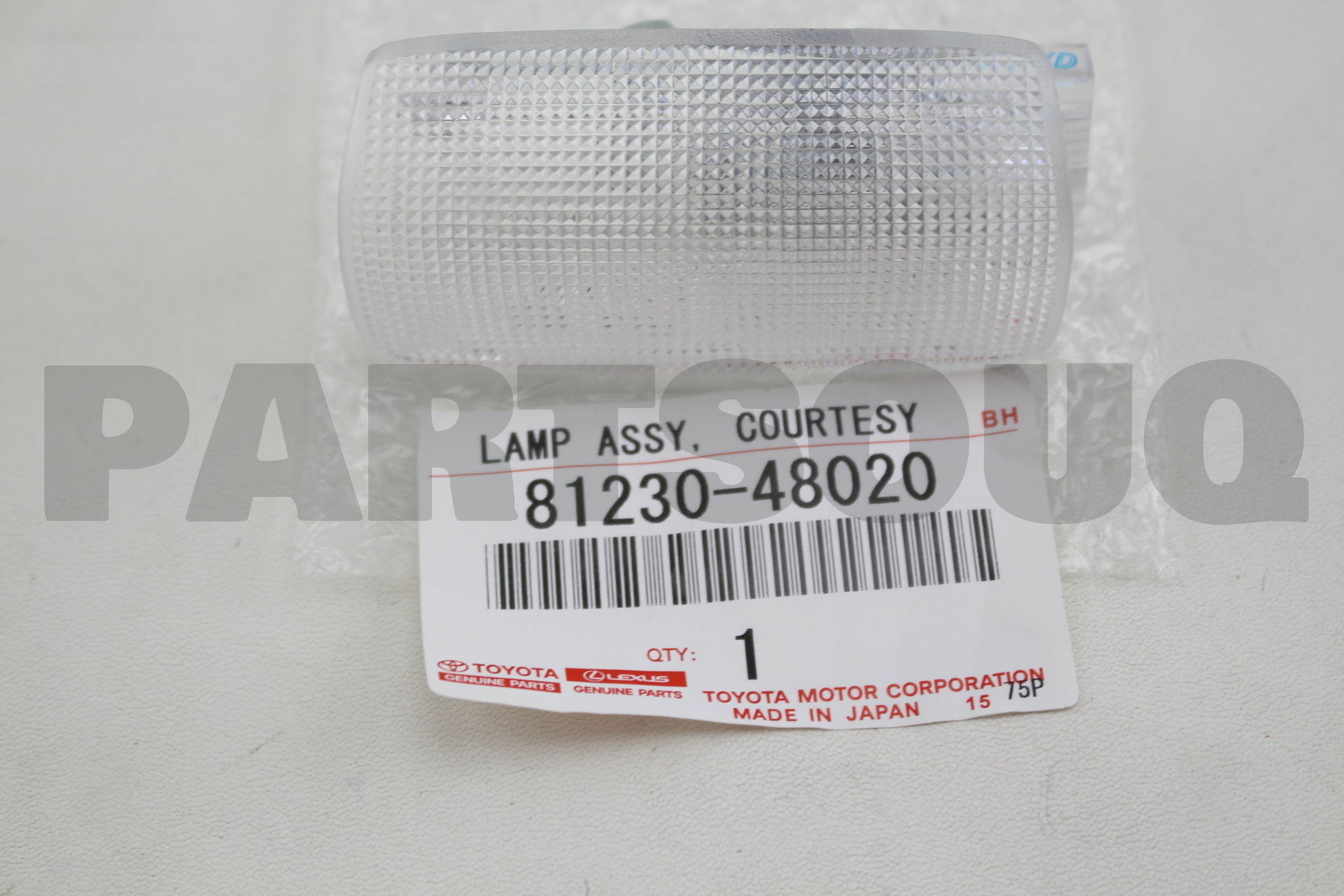 8123048020 Genuine Toyota LAMP ASSY, COURTESY, RH/LH 81230-48020 | eBay ...