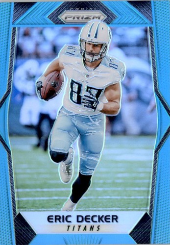 2017 Panini Prizm - Light Blue Prizm #112 Eric Decker /199 for sale ...