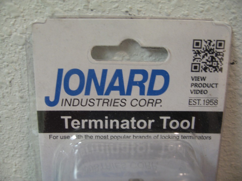 Jonard TT-7 Terminator Tool for Locking Terminators, 7 Inch Brand New ...