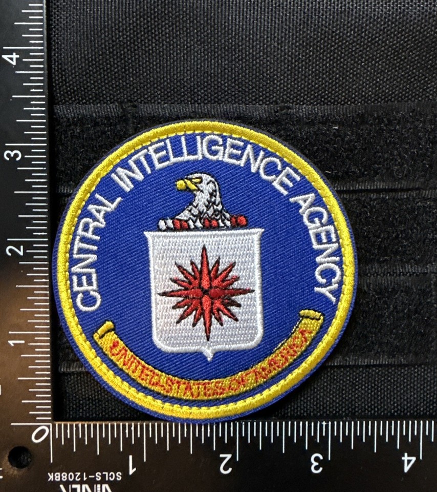 Central Intelligence Agency CIA USA Military Patch Tactical With Hook ...