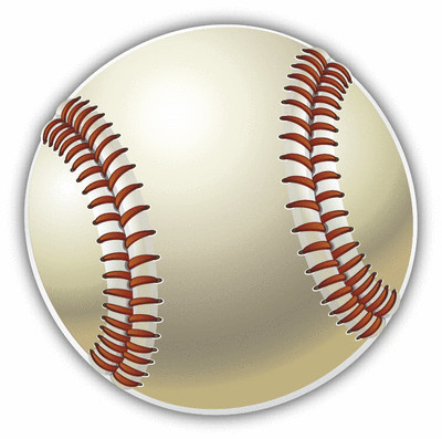 Baseball Ball Sport Car Bumper Sticker Decal 5" x 5" | eBay