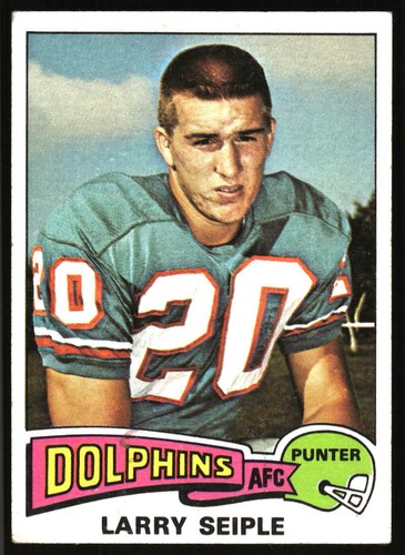 1975 Topps Larry Seiple #22 Miami Dolphins L3 | eBay