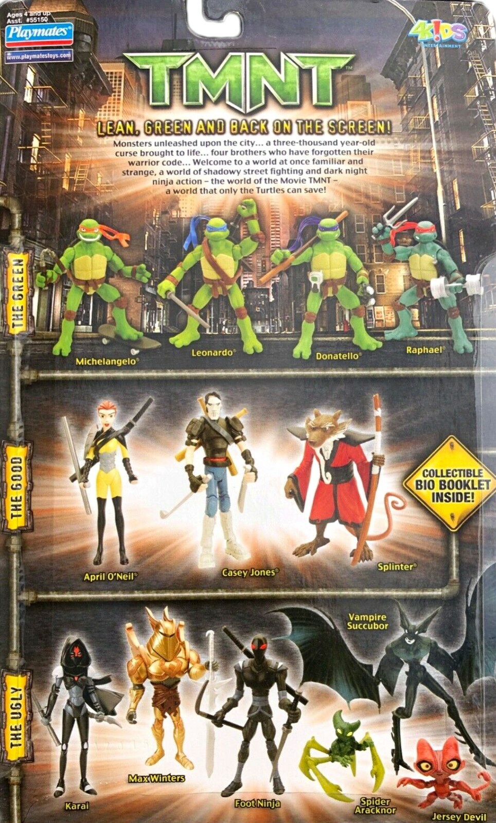 Teenage Mutant Ninja Turtles Movie MAX WINTERS W PC Game Factory Sealed ...