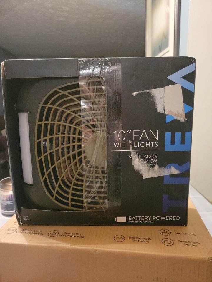 O2 COOL FD10002A 10" Portable Fan with AC Adapter 641113811062 | eBay