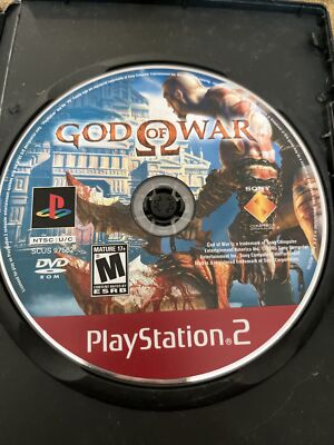God of War Black Label PS2 PlayStation 2 - Game & Gamestop Case ...