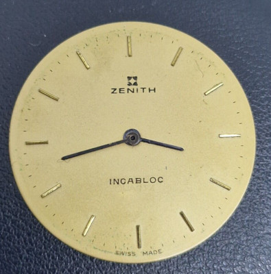 Zenith 30.5 Champagne Dial And Black Hands Set Swiss Made | eBay