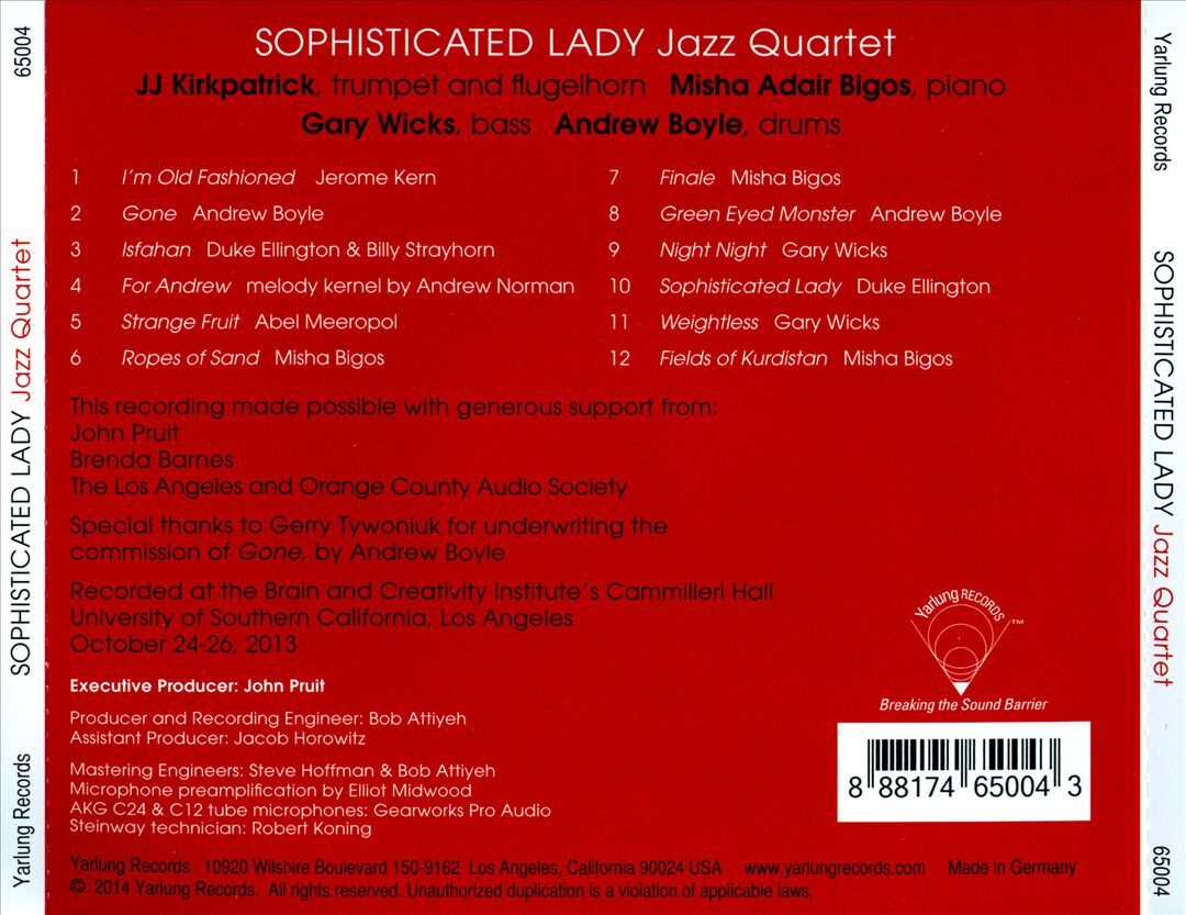 GARY WICKS/MISHA ADAIR BIGOS/JJ KIRKPATRICK/ANDREW BOYLE ...