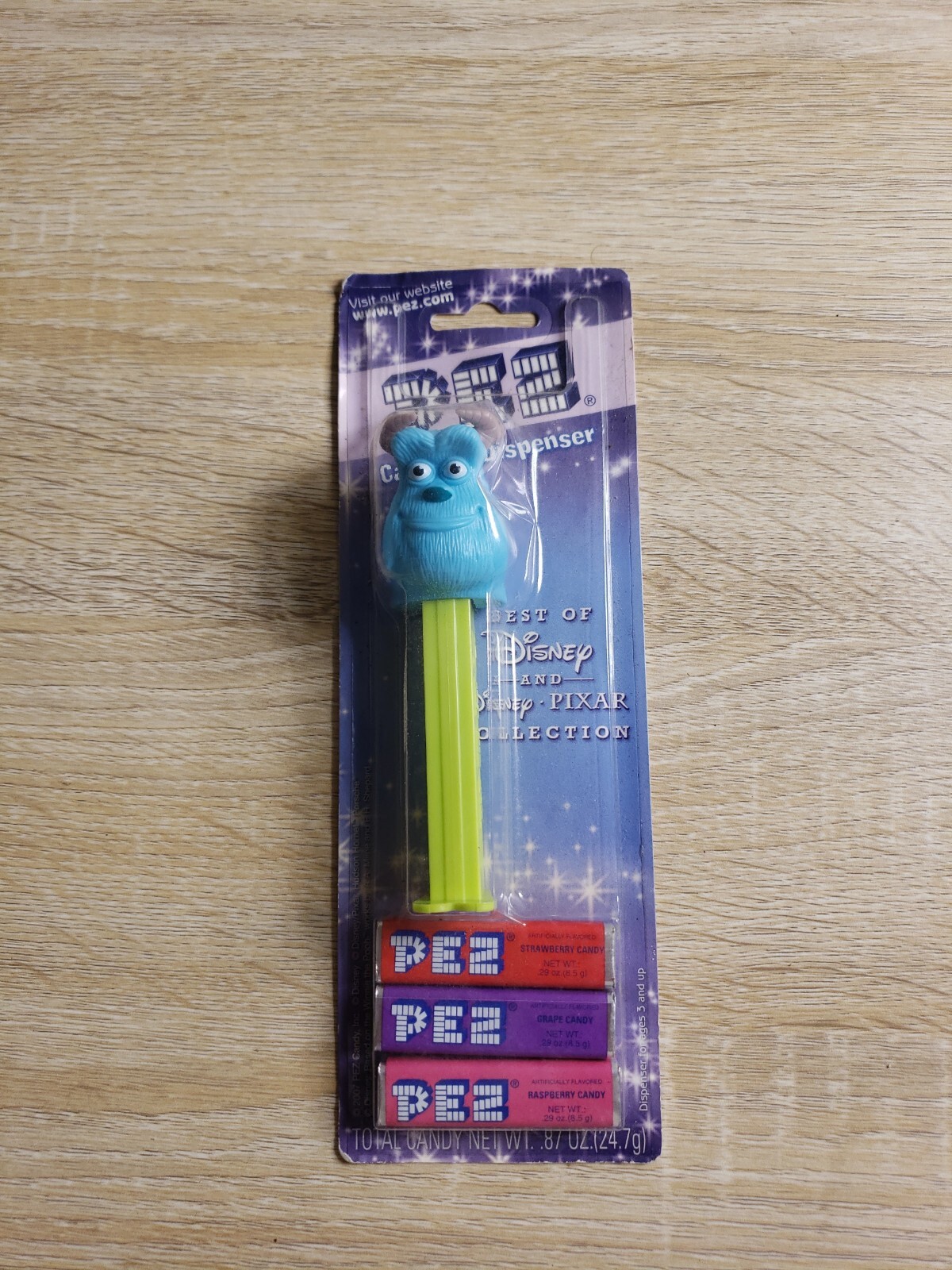 DISNEY -PEZ Dispenser - Collectible - Pixar Monsters Inc. - SULLY | eBay