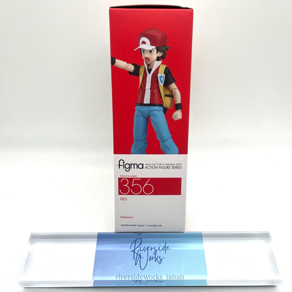 Max Factory figma Pokemon Red Trainer No.356 Pocket Monster Action ...