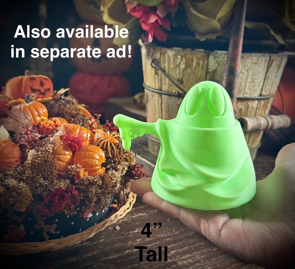 Frankenstein Monster Bucket 3D Miniature Repro Blow Mold Clinton Glenn ...