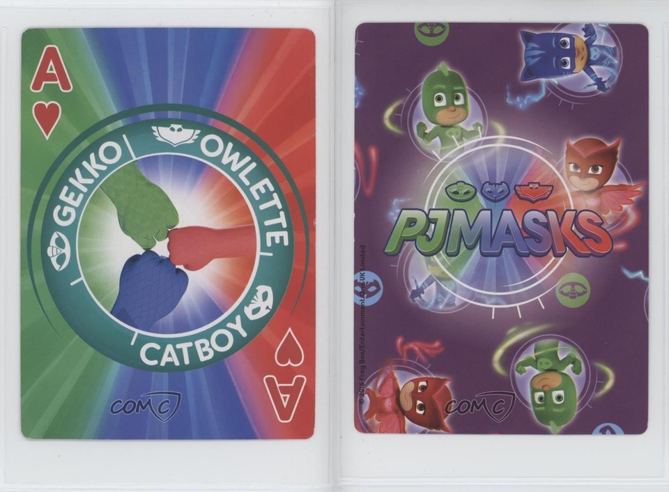 2016 Cardinal Games PJ Masks Jumbo Playing Cards Gekko Owlette Catboy # ...