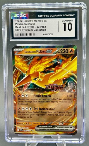 Team Rocket's Moltres ex - (Destined Rivals Stamp) 229/182 ...