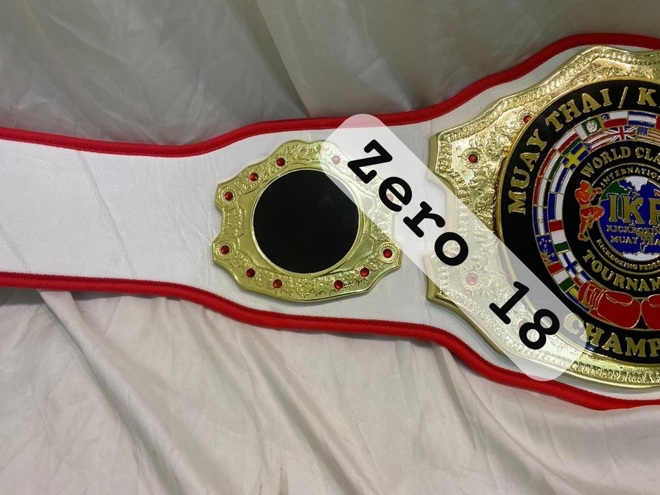 IKF 2021 Muay Thai World Classic Kick Boxing Championship Belt Adult ...