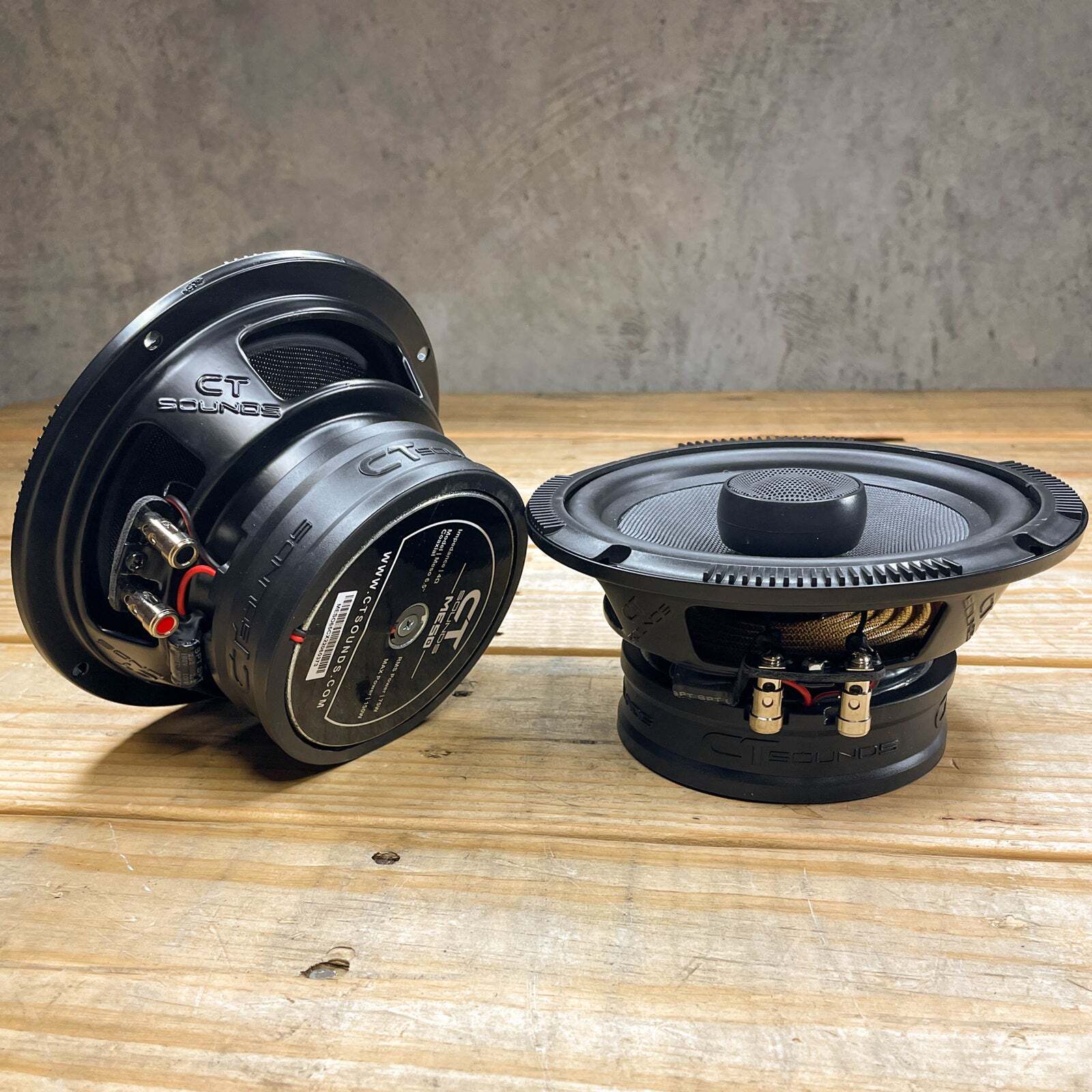 Used CT Sounds MESO-6-5-COX 150 Watts RMS 6.5 Inch Car Coaxial Speakers ...