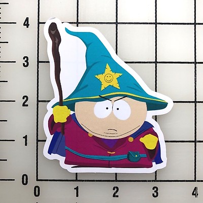 Cartman Wizard 4" Tall Vinyl Decal Sticker BOGO | eBay