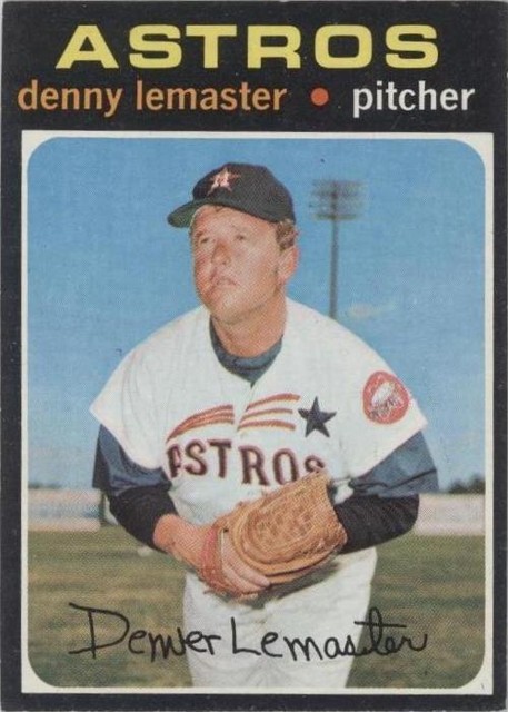 1971 Topps - #636 Denny Lemaster for sale online | eBay