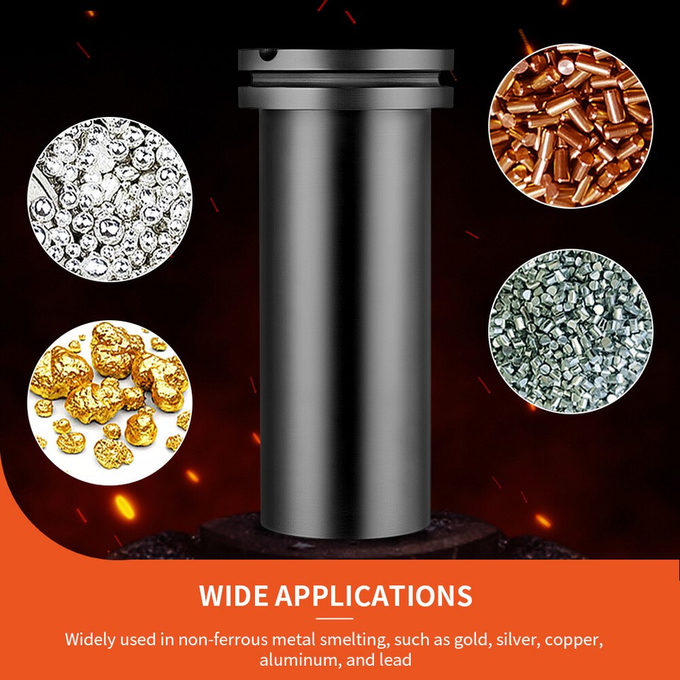 Graphite Crucible 2KG Gold Silver Scrap Smelting Tool for Melting ...