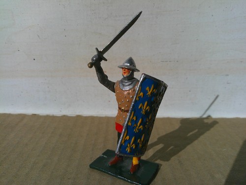 Tradition or similar, 54mm glossy French Medieval Foot Knight, metal ...