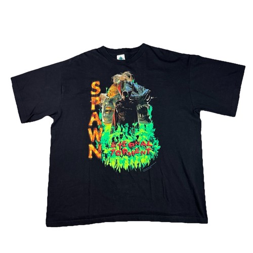 SPAWN 1997 MOVIE T SHIRT 2XL ETERNAL TORMENT VIOLATOR MCFARLANE VTG 90S ...