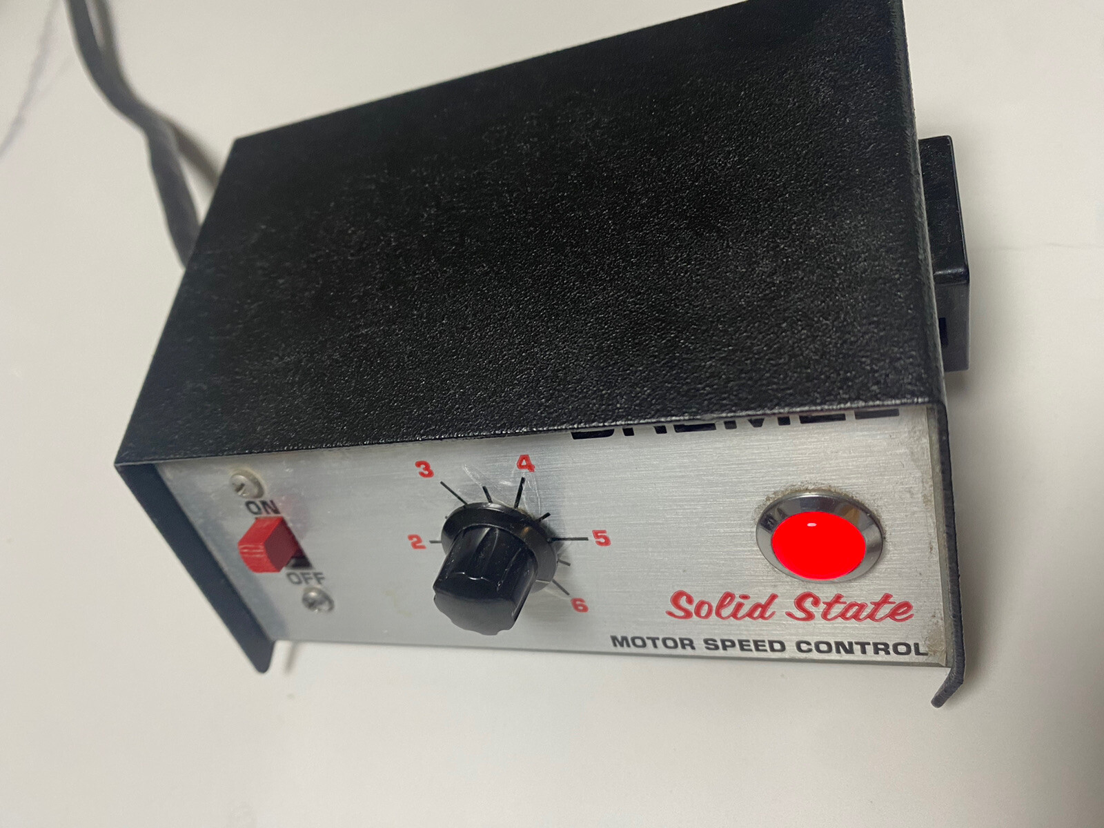 Dremel Model 219 Table Top Motor Variable Speed Control Solid State | eBay