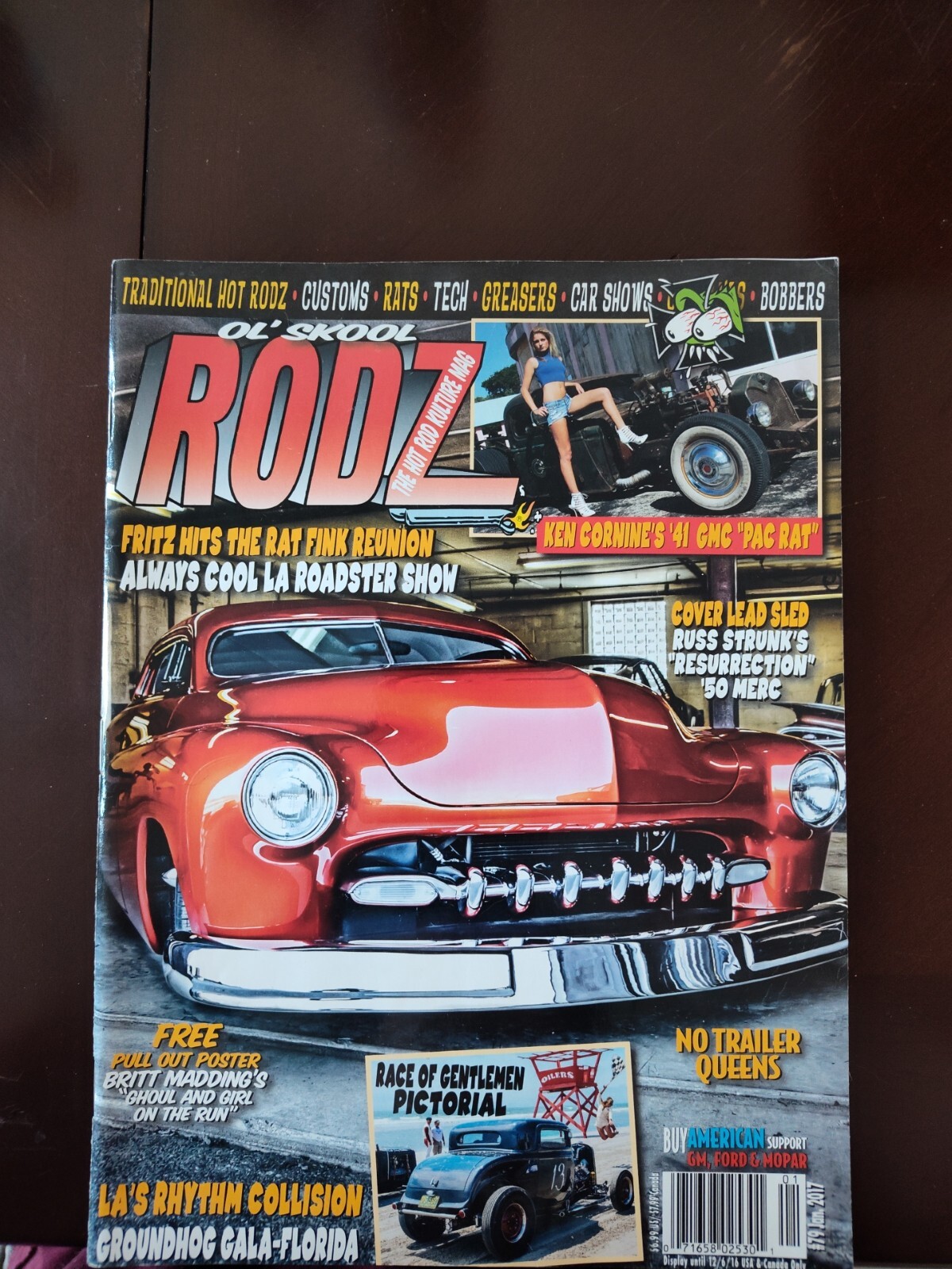 Ol Skool Rodz Jan 2017 Traditional Hot Rodz Customs Tech Rats FREE ...