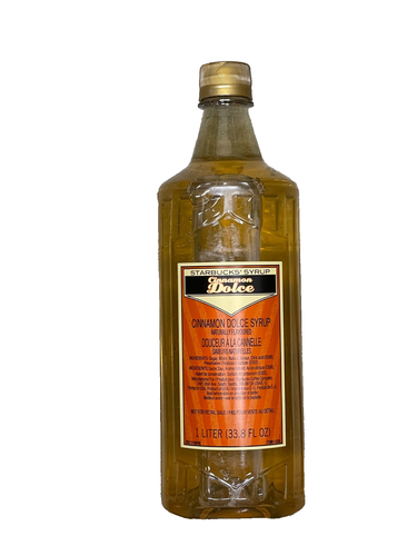 Starbucks Cinnamon Dolce Syrup 1 Liter EXP January 2026 | eBay