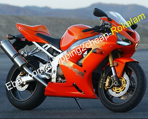 For ZX-6R 2003 2004 636 ZX6R 636 03 04 Orange Aftermarket Motorcycle ...