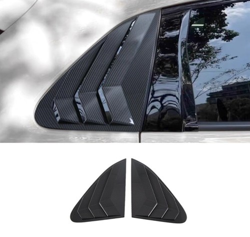Carbon Fiber Rear Side Window Quarter Trim Cover For Honda HR-V HRV ...