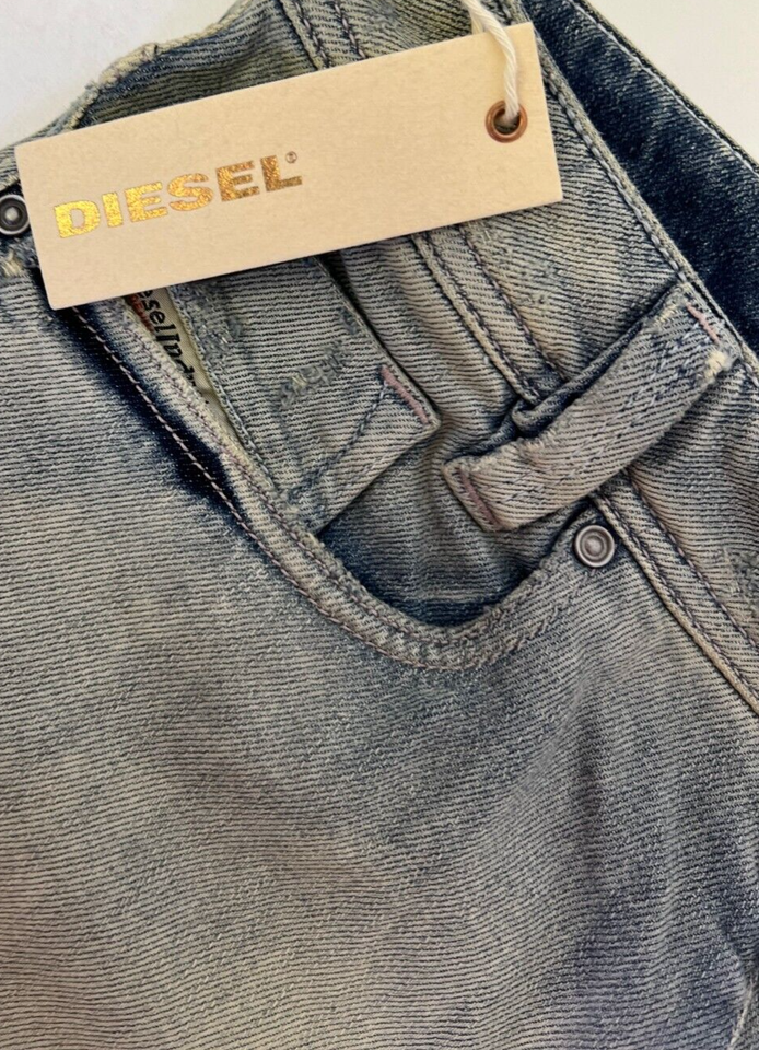 DIESEL Men's Denim Jeans Heeven Stretch Medium Blue Size W28 L32 Retail ...