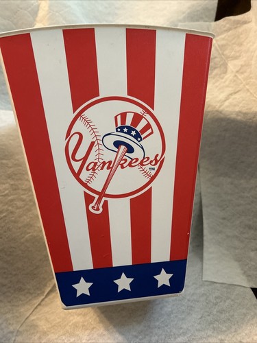 New York Yankees Plastic Popcorn Container | eBay