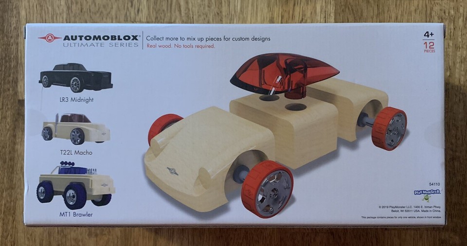 AUTOMOBLOX ULTIMATE SERIES C21 VIOLATOR WOODEN TOY CAR - NEW IN PACKAGE ...