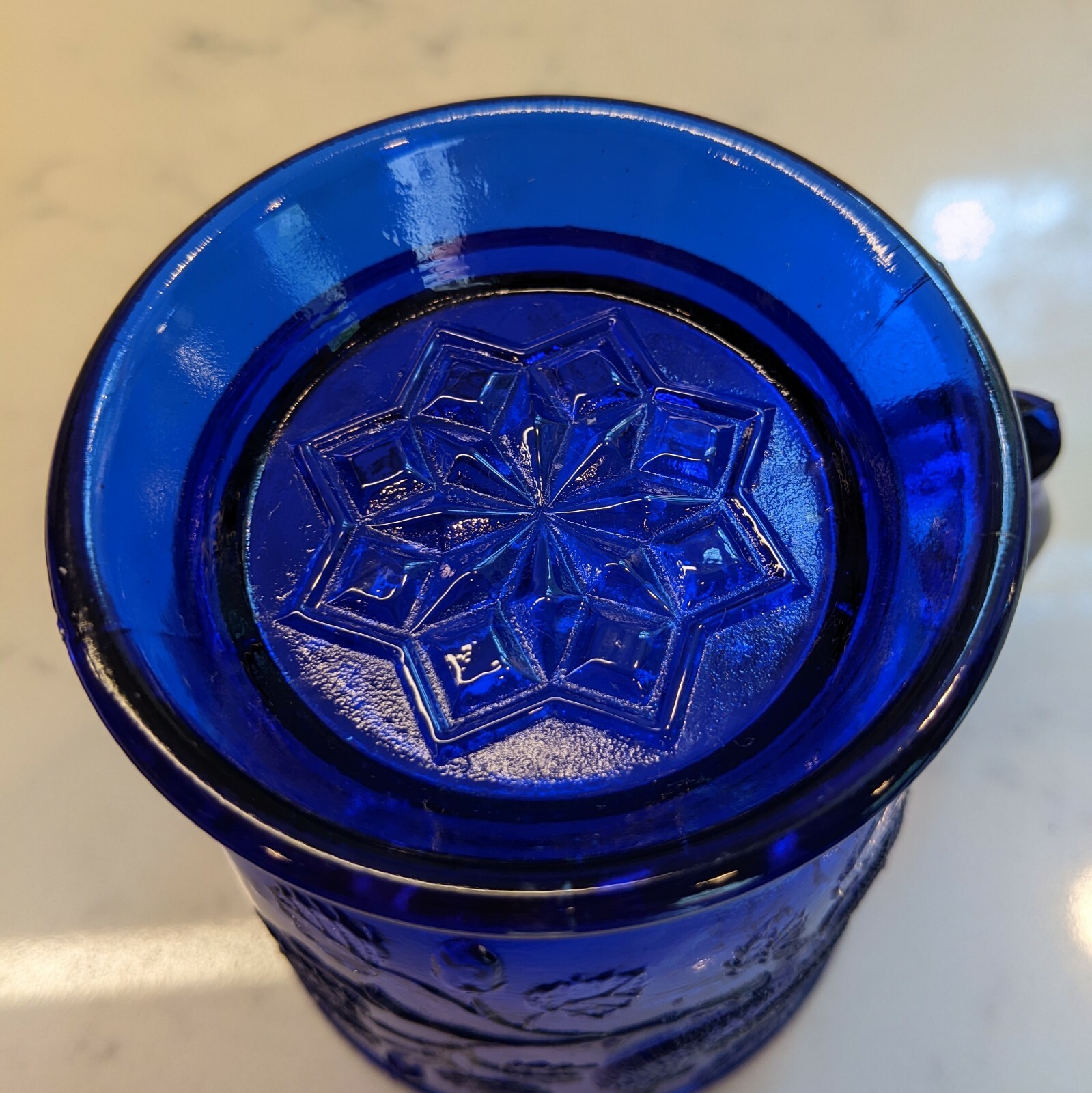 Mosser Glass Robin in Tree Cobalt Blue Child's Mug Cup After Bryce ...