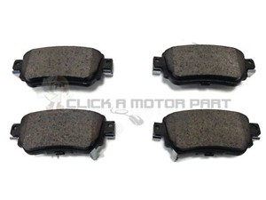 FOR NISSAN QASHQAI (J11) 2014-2019 REAR BRAKE PADS SET OF 4 | eBay