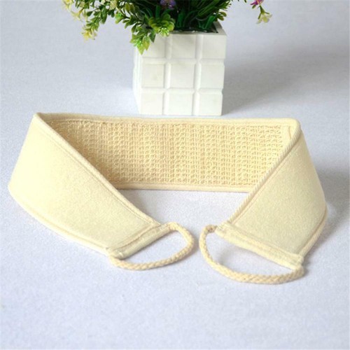 Bath Shower Exfoliating Back Strap Scrubber Brush Body Sponge Massage ...