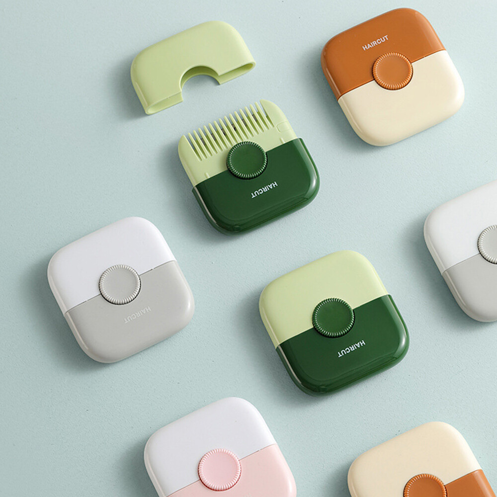 2-in-1 Mini Barber Comb Haircutting Tool Portable Comb Bang Comb ...