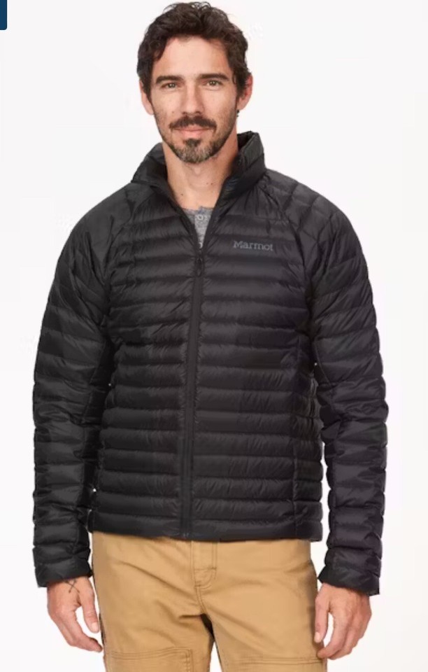 Marmot Men’s Hype 800-fill Down Jacket Large Pertex Ripstop Nylon NEW ...