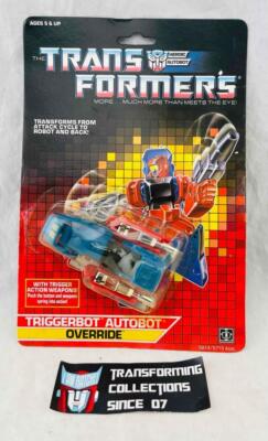 Transformers Original G1 1988 Triggerbot Override MOSC Sealed | eBay