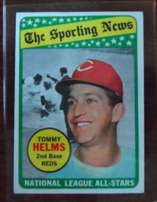1969 TOPPS BASEBALL #418 TOMMY HELMS ALL-STAR EX A-229 | eBay