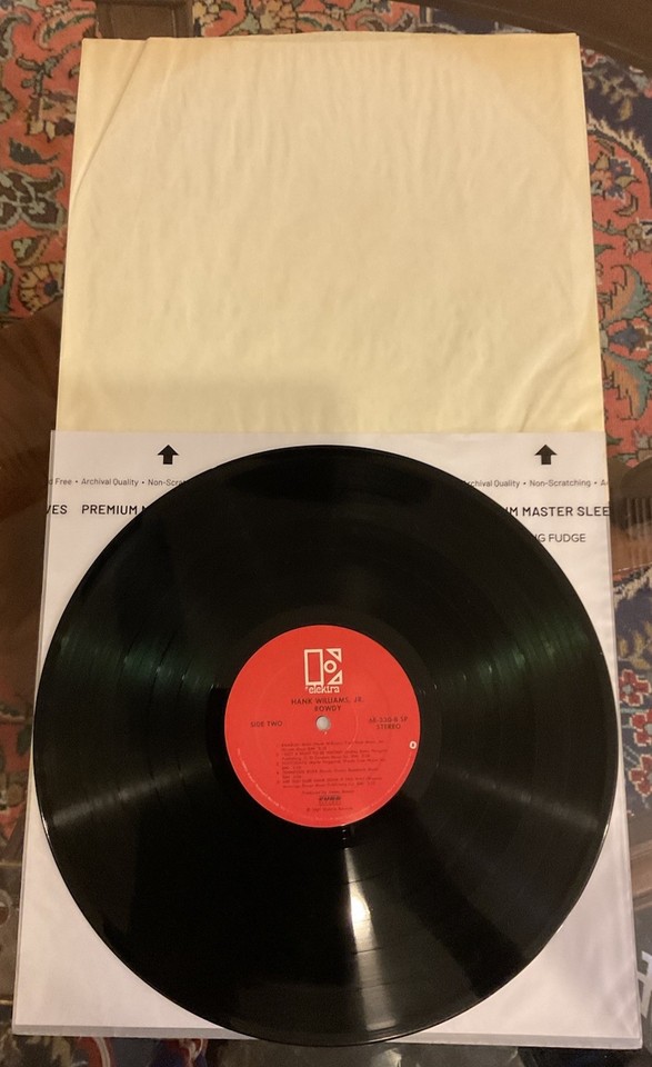 ⭐ HANK WILLIAMS JR. - ROWDY 1981 LP- Vinyl-Record-Album- | eBay