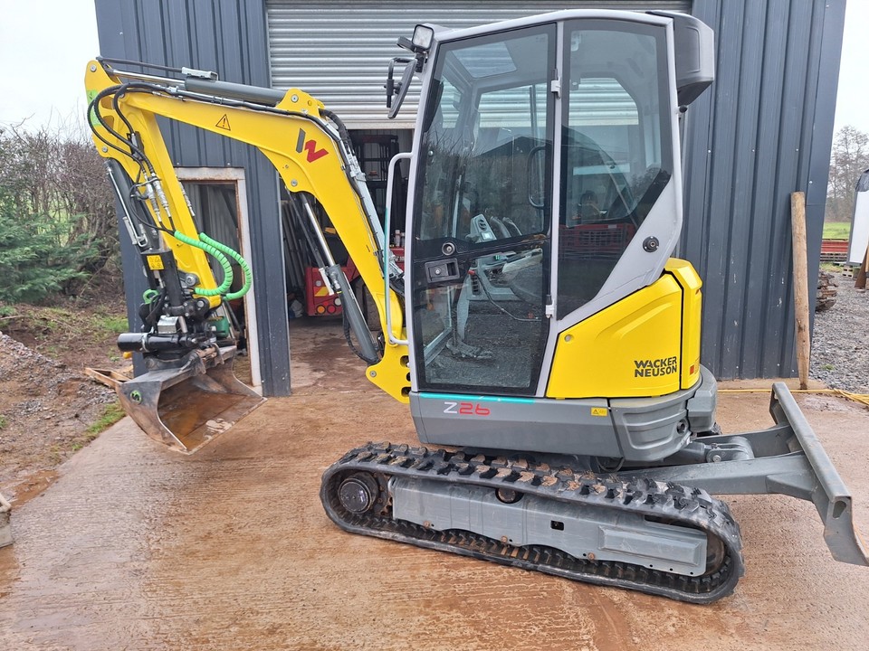 Wacker Neuson EZ26 Digger-Steelwrist Immaculate | eBay UK