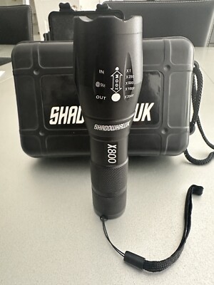Shadowhawk Tactical Striking Telescopic Flashlight X800 Battery Charger ...
