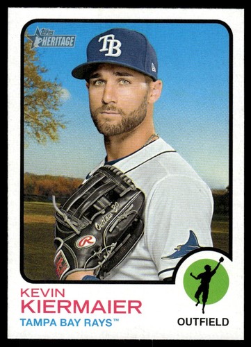 2022 Topps Heritage High Number Kevin Kiermaier Tampa Bay Rays #619 | eBay