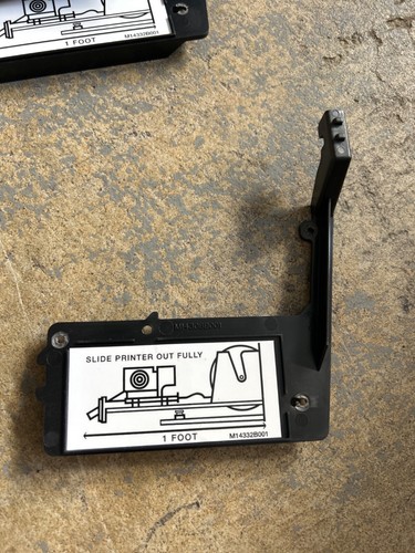 Gilbarco Flexpay IV M14308B001 Ecim Printer door cable BRACKET | eBay