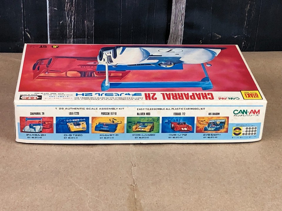 OPEN BOX Otaki 1:28 Motorized Model Kit CHAPARRAL 2H No. 0T3-40 Sealed ...